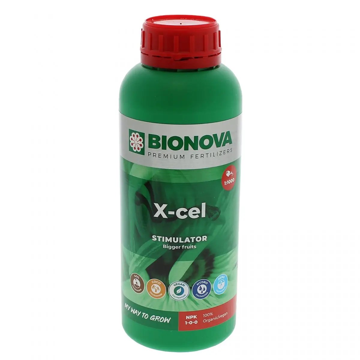 Stimulateur Bionova X-Cel Pro 1 litre | Saucegrowing